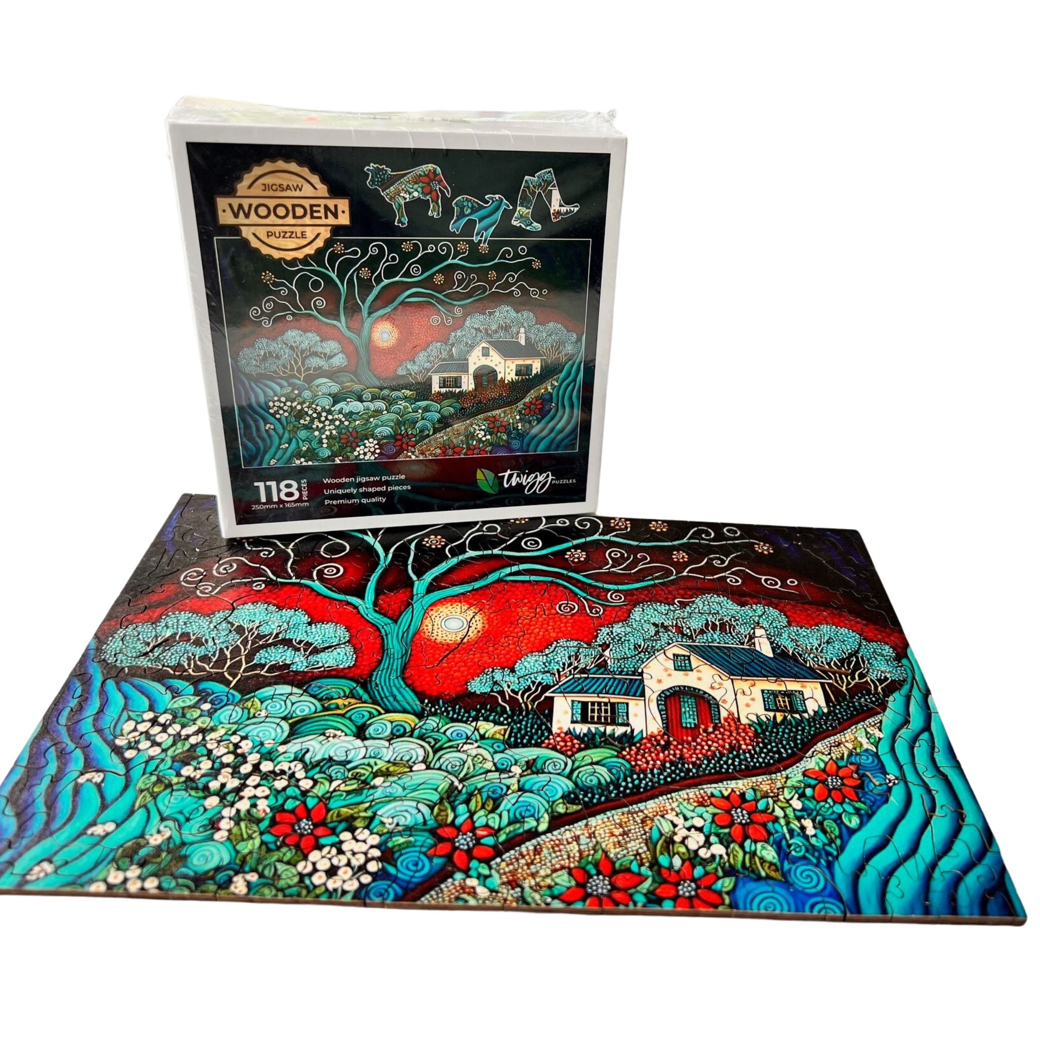 Wooden Puzzles, Uniquely Shaped Puzzle Pieces | Twigg Puzzles