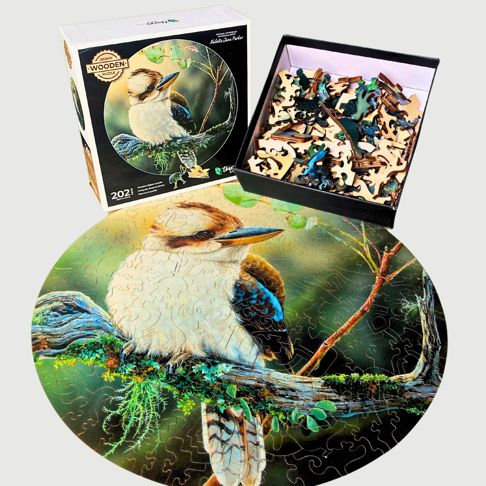 Kookaburra Wooden Puzzle | Twigg Puzzles