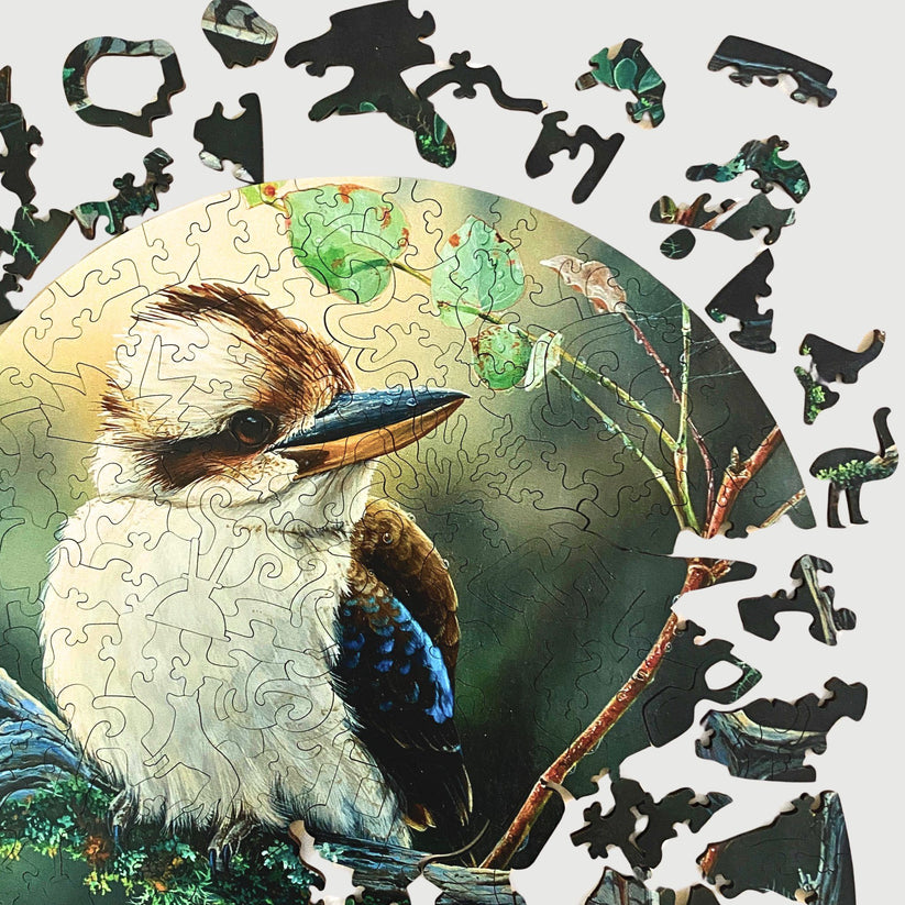 Kookaburra Wooden Puzzle | Twigg Puzzles