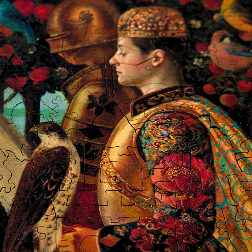 671 pieces - Royal Hunt - Original Artwork – Twigg Puzzles