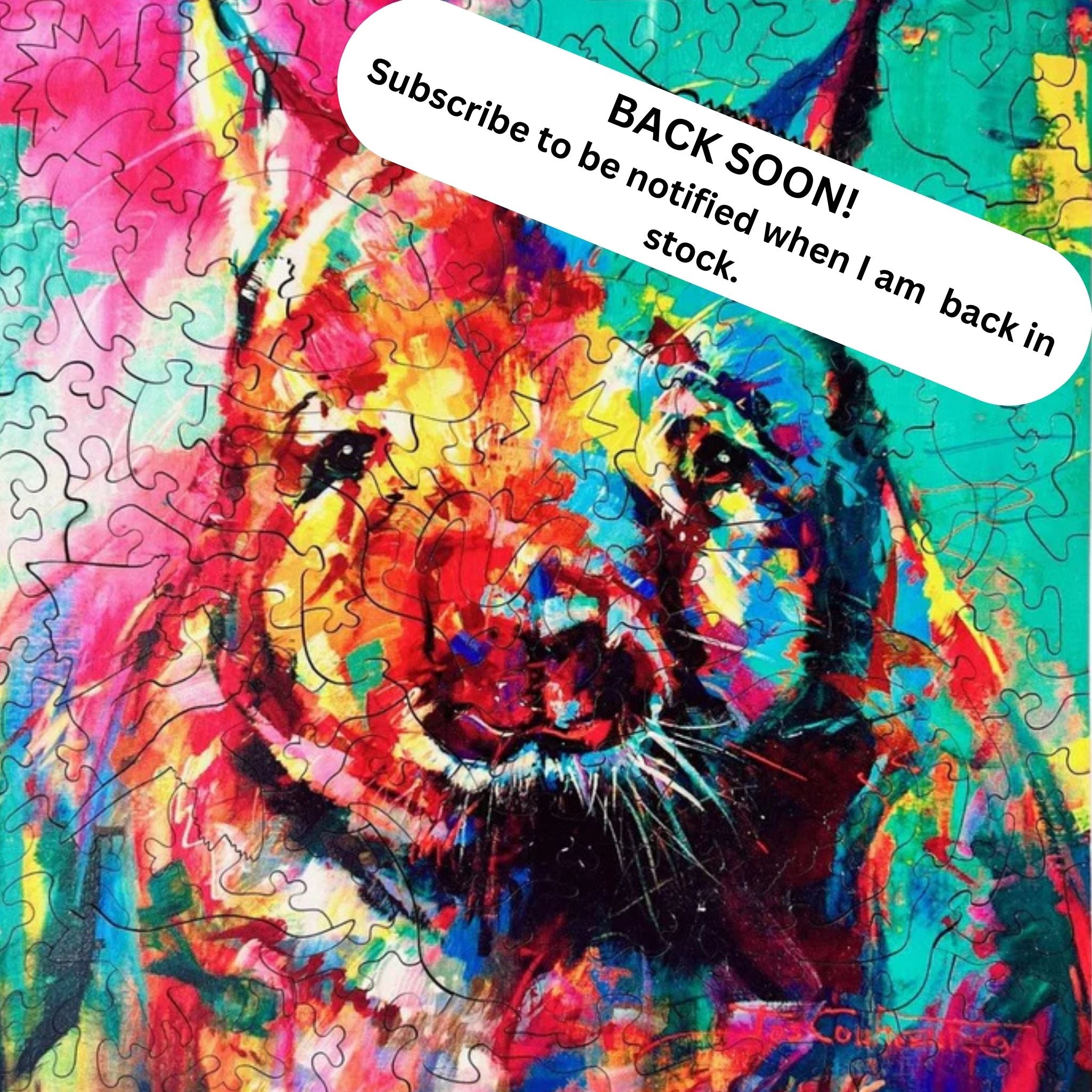 123 pieces - Winston Wombat - Original Artwork – Twigg Puzzles